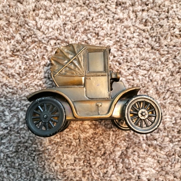Accents | Vintage Banthrico Metal Car Coin Bank | Poshmark
